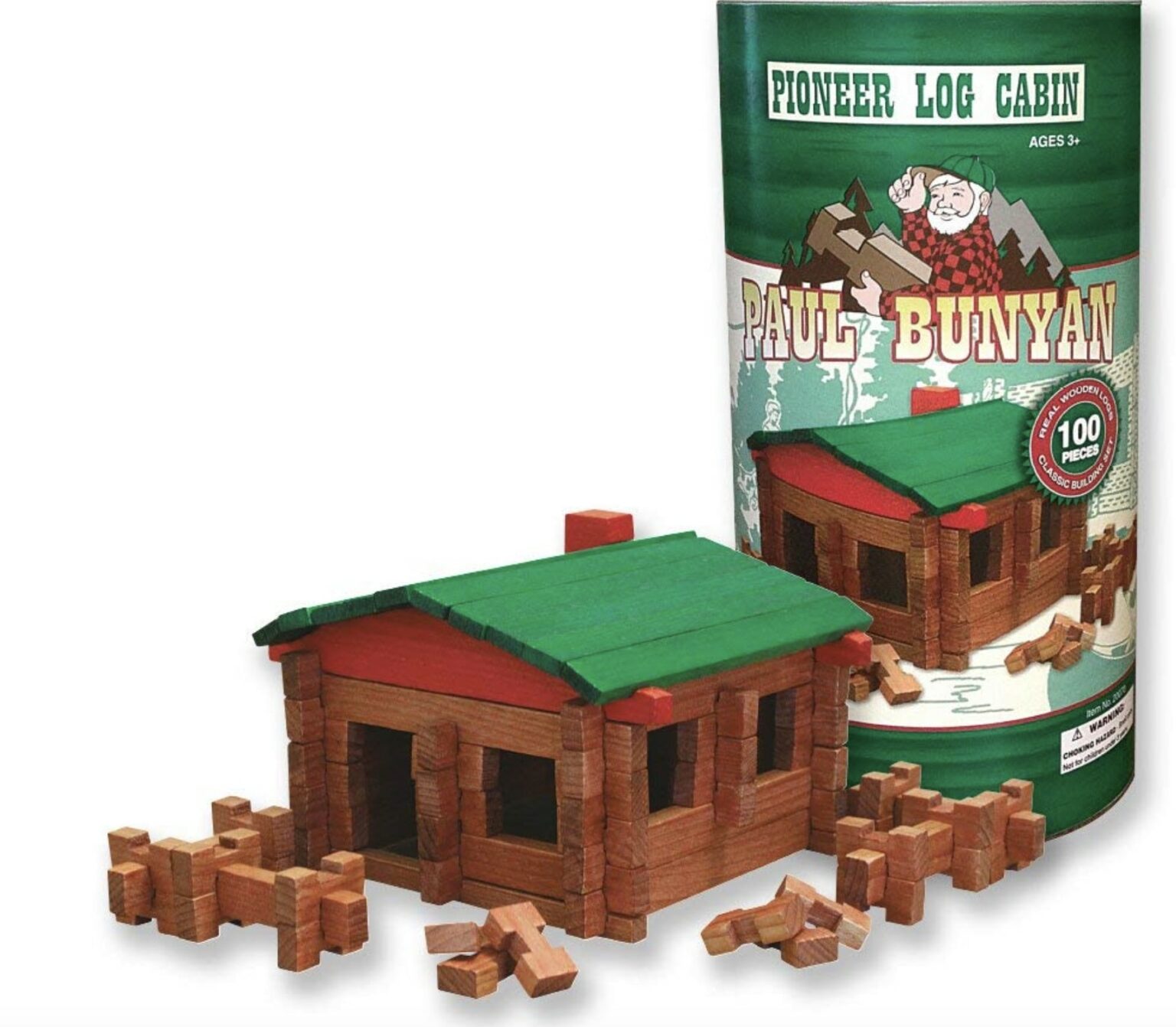 Roy Toy Wooden Log Sets: Like Lincoln Logs But Made in the USA - Get ...