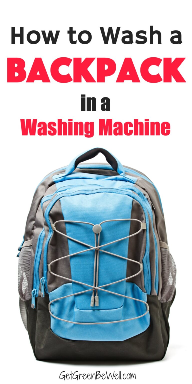 How to Wash a Backpack: 5 Steps - Get Green Be Well