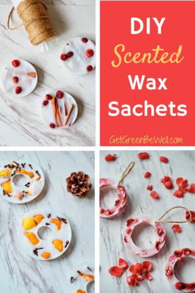 DIY Wax Sachets Air Fresheners - Get Green Be Well