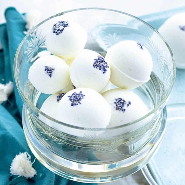 Silky Bath Fizzies Recipe with Essential Oils - Get Green Be Well