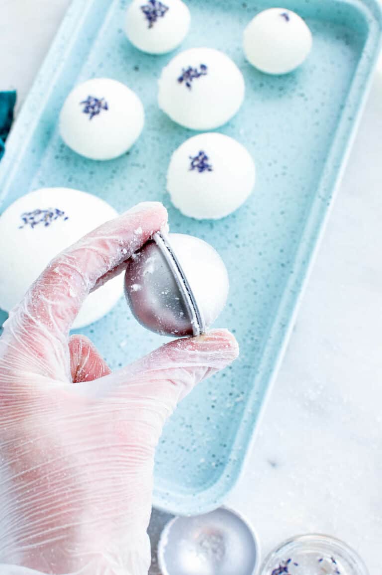 Silky Bath Fizzies Recipe with Essential Oils - Get Green Be Well