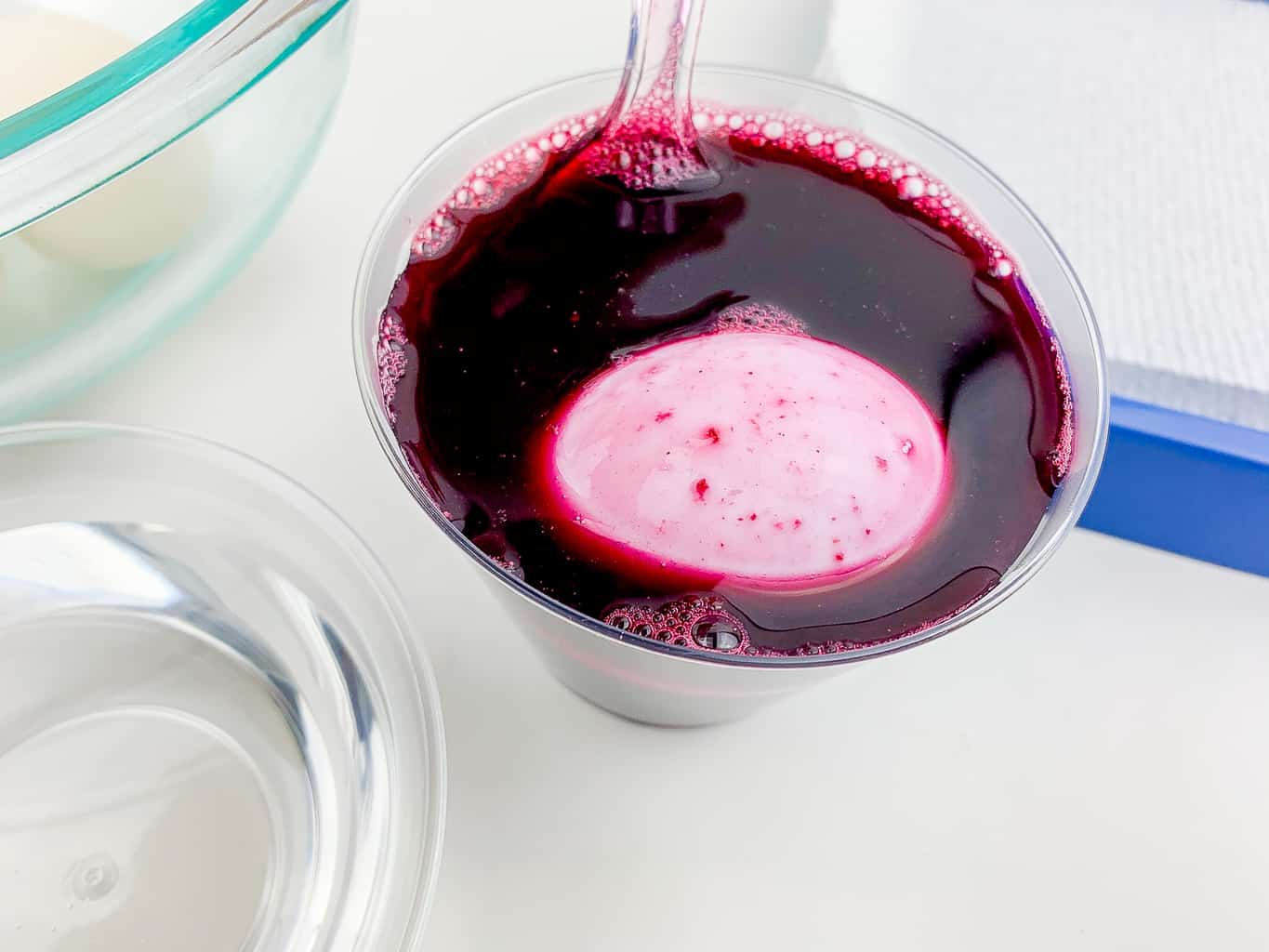 How to Dye Easter Eggs with Blueberries: Natural Blue Color - Get Green ...