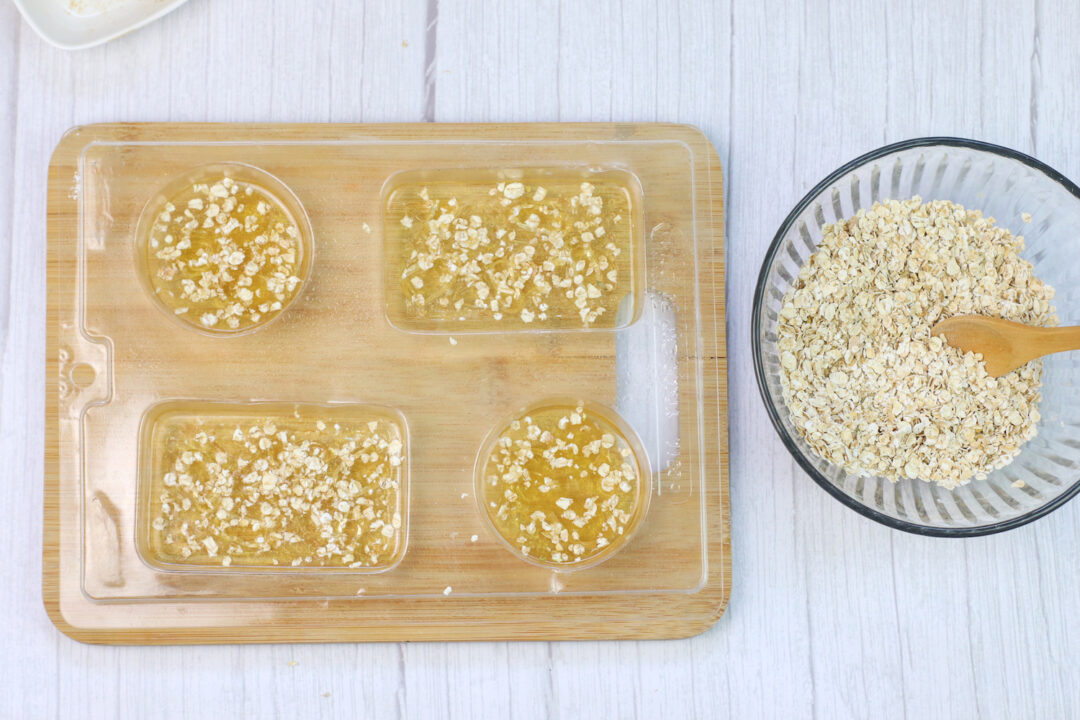 Layered Honey Oatmeal Soap Recipe - Get Green Be Well
