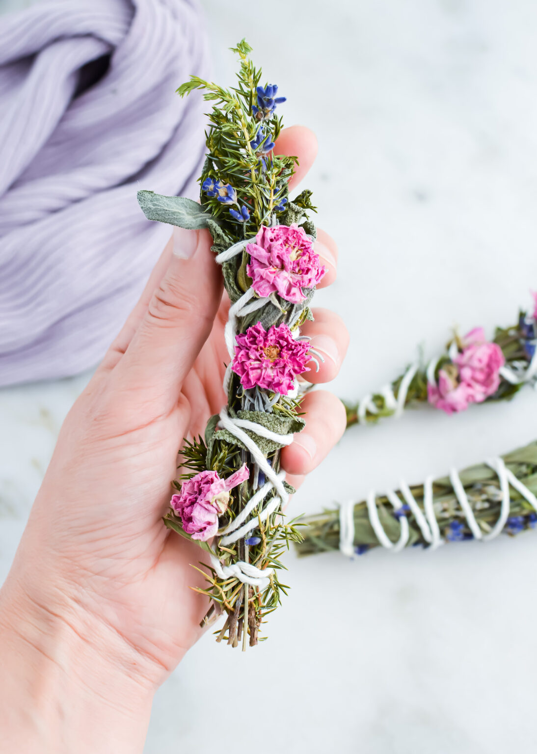 How to Make a Smudge Stick - Get Green Be Well