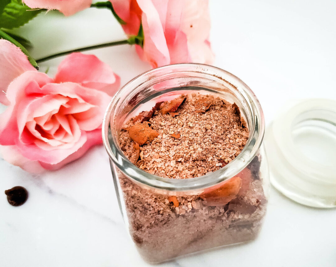 DIY Chocolate Rose Bath Salts - Get Green Be Well