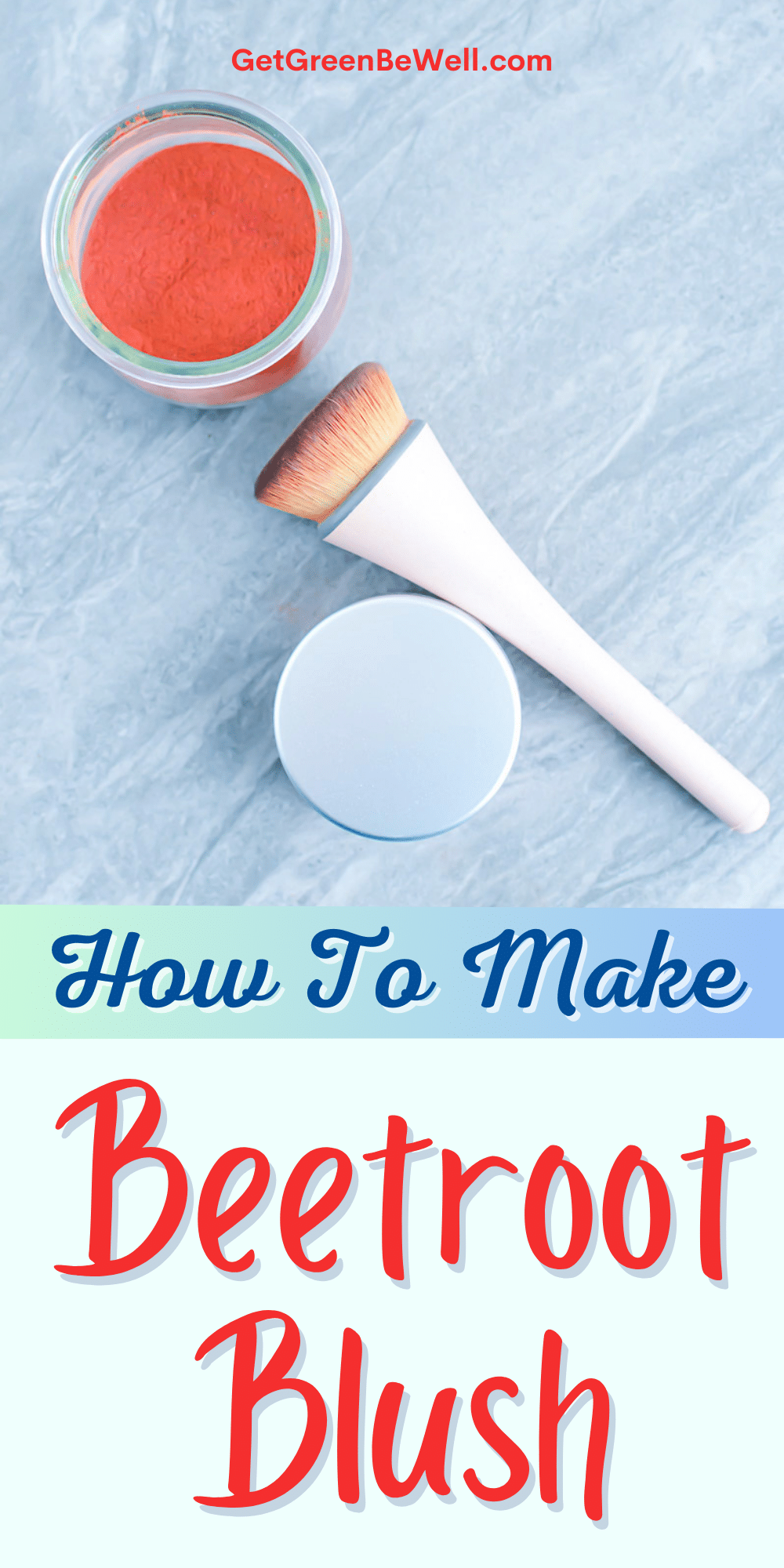 DIY Beetroot Blush (Only 2 Ingredients!) - Get Green Be Well