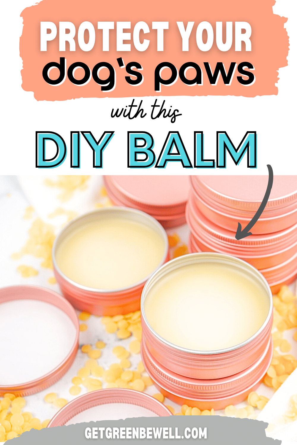 Dog Paw Balm Recipe - Get Green Be Well